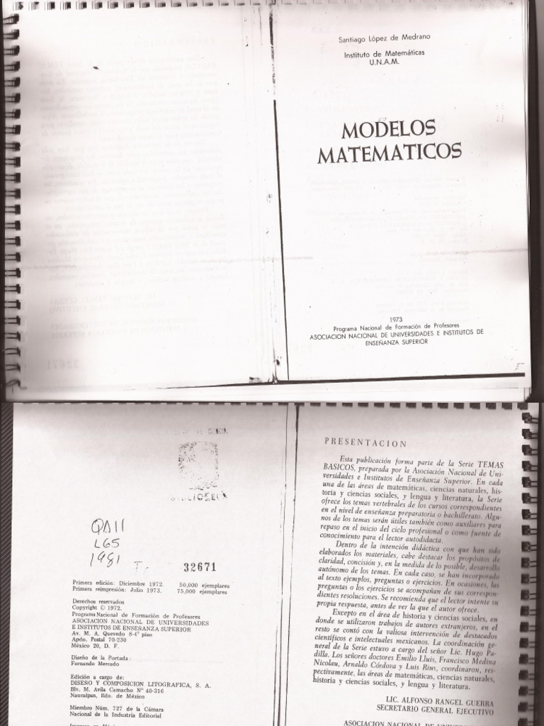 Modelos Matematico | PDF