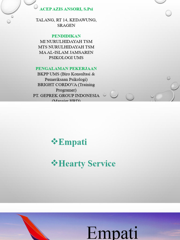 Hearty Service | PDF | Pengembangan Diri