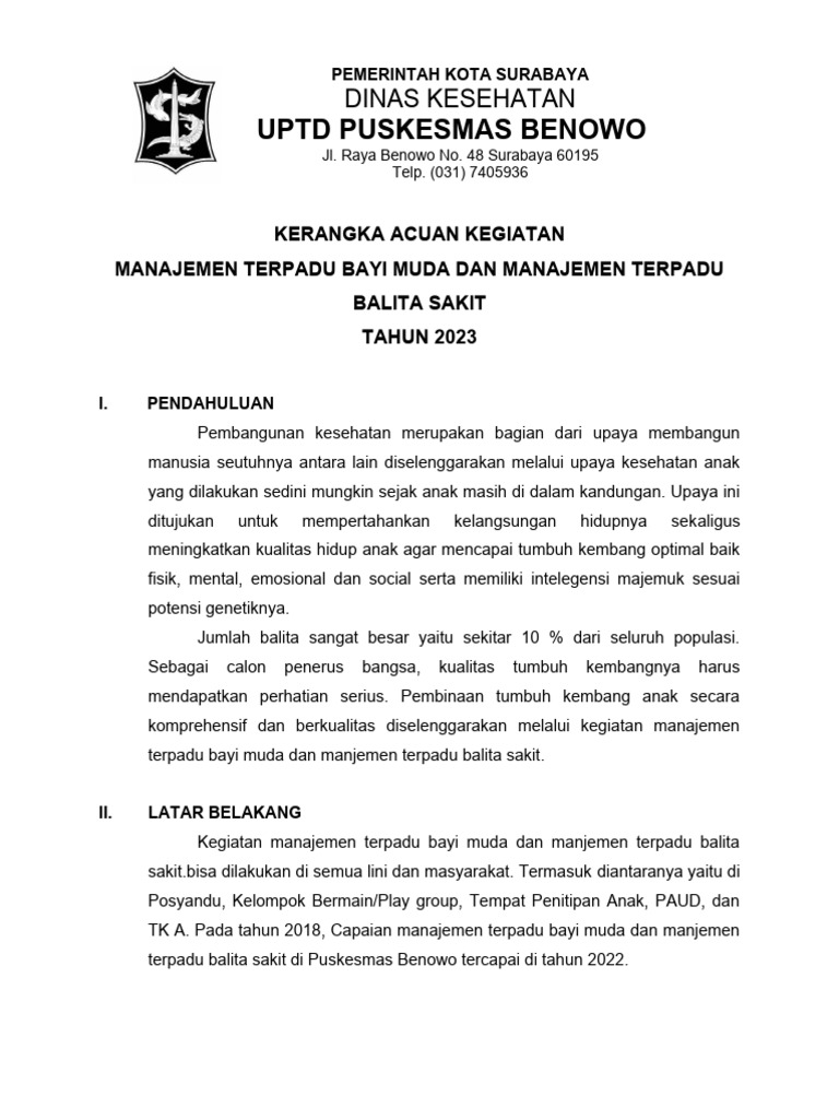 Kak MTBS MTBM 2023 | PDF