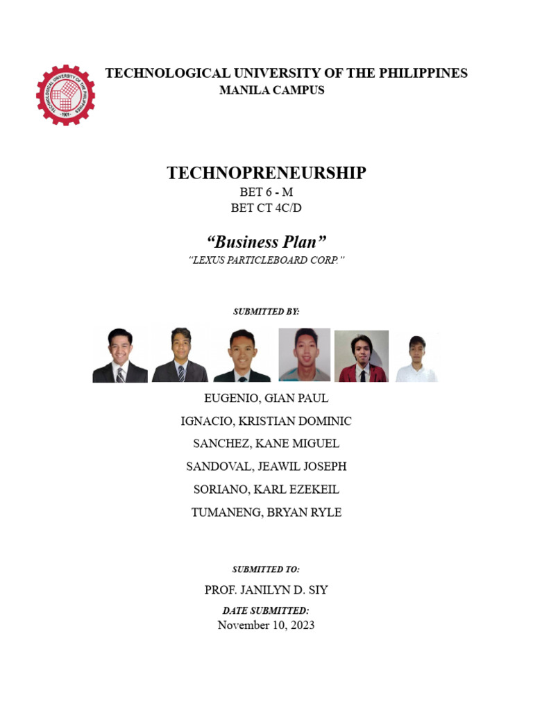 Business Plan Draft | PDF | Business | Research And Development