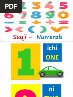 Nihongo-Counting Numbers | PDF