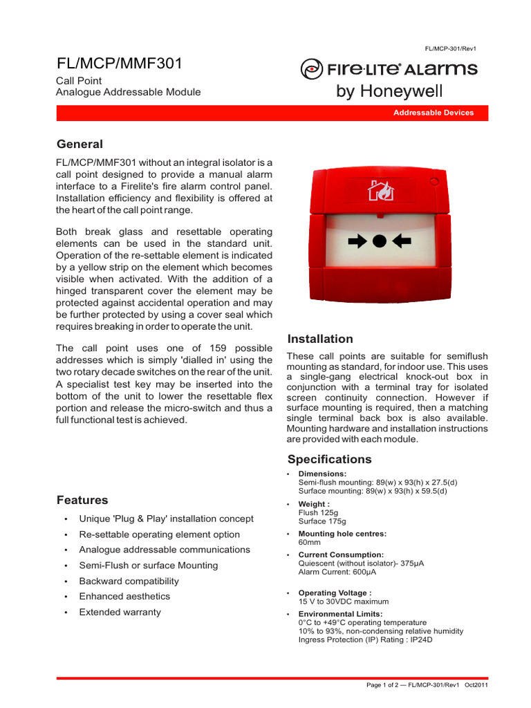 FL/MCP/MMF301: General | PDF | Equipment | Computer Engineering