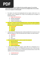 COC Nursing Exam Questions 2024 | PDF | Anxiety Disorder | Birth Control