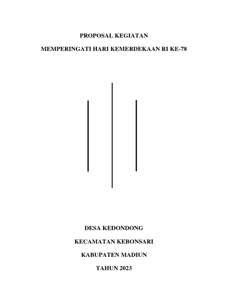 Proposal Lomba Volly Antar Dusun | PDF