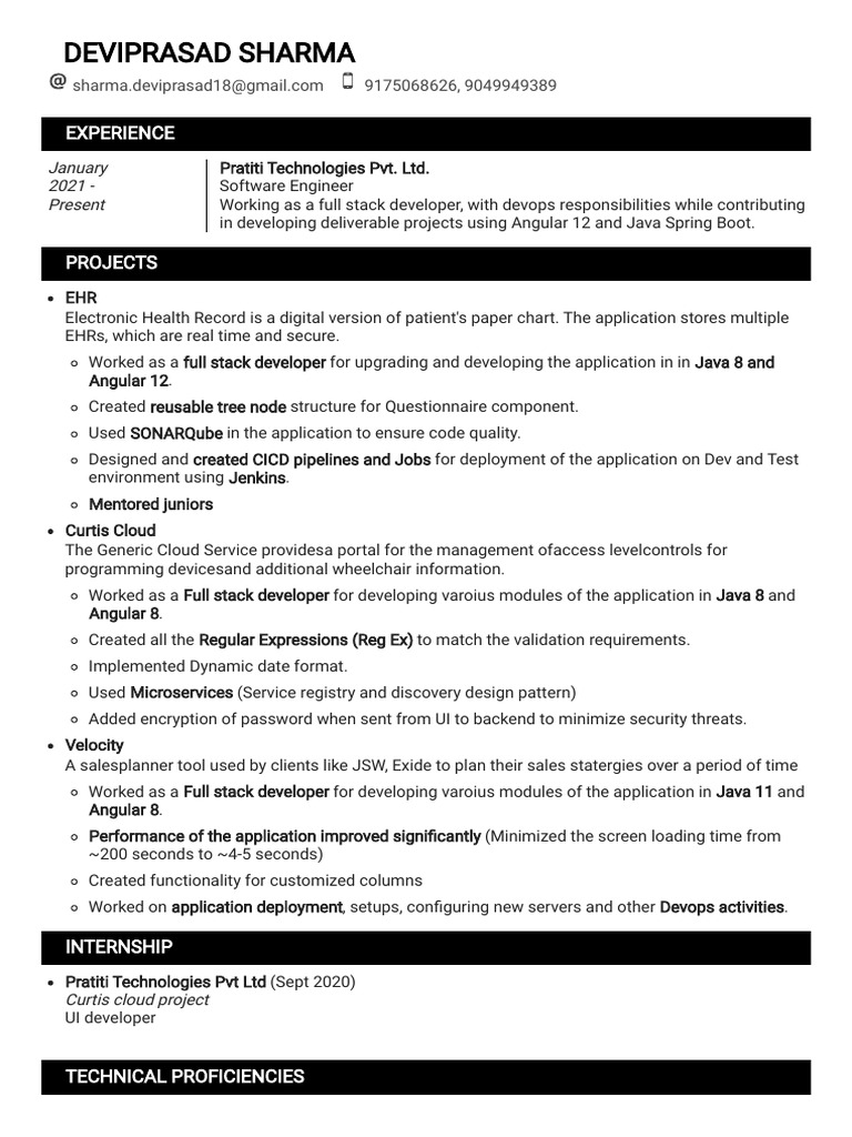 Deviprasad Sharma PDF | PDF | Cloud Computing | Java (Programming Language)