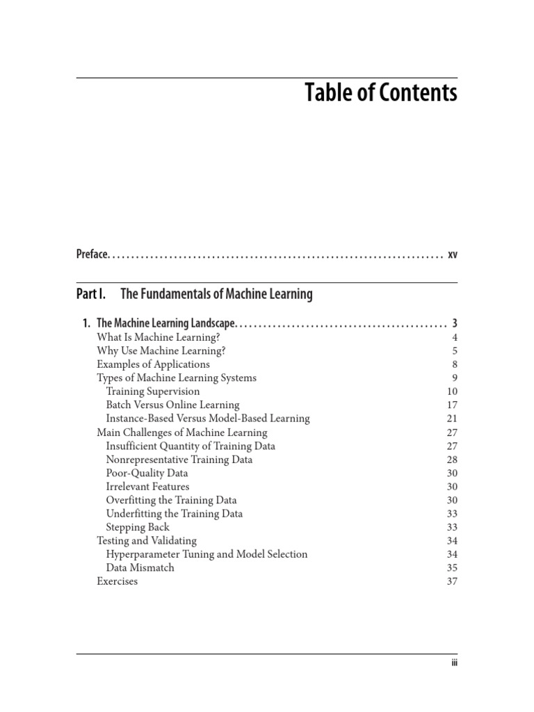 The Fundamentals of Machine Learning | PDF