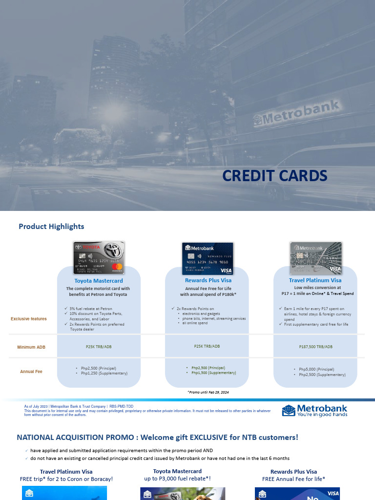 BBS Product Kit - Credit Cards | PDF | Visa Inc. | Credit Card