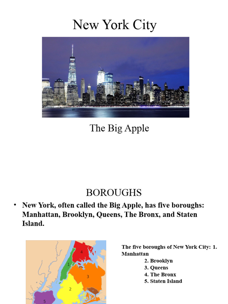 New York City - Facts PPT FUN ACTIVITY | PDF | New York City | Manhattan