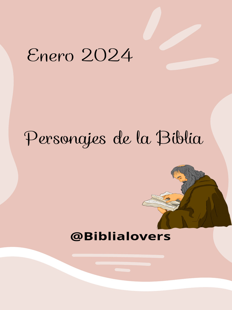 Personajes Bíblicos - 20231229 - 105209 - 0000 | PDF | Biblia | Libro ...