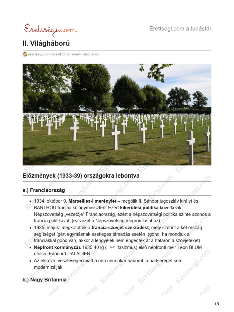 II Világháború | PDF