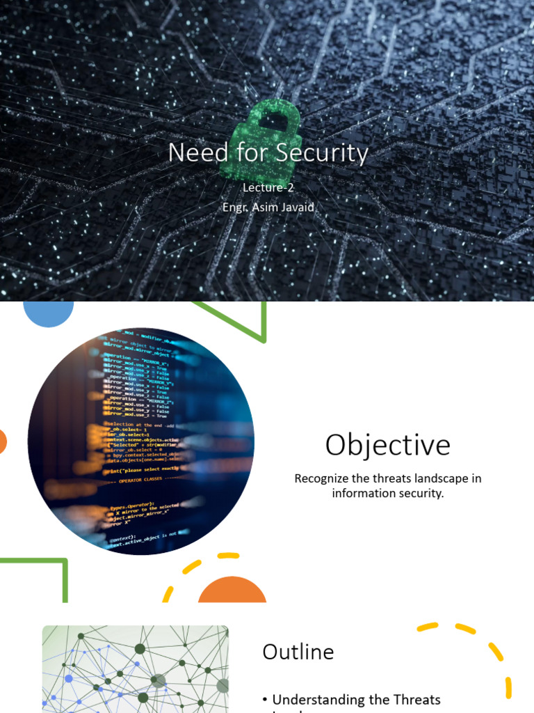 Lec 2 Need For Security | PDF | Computers