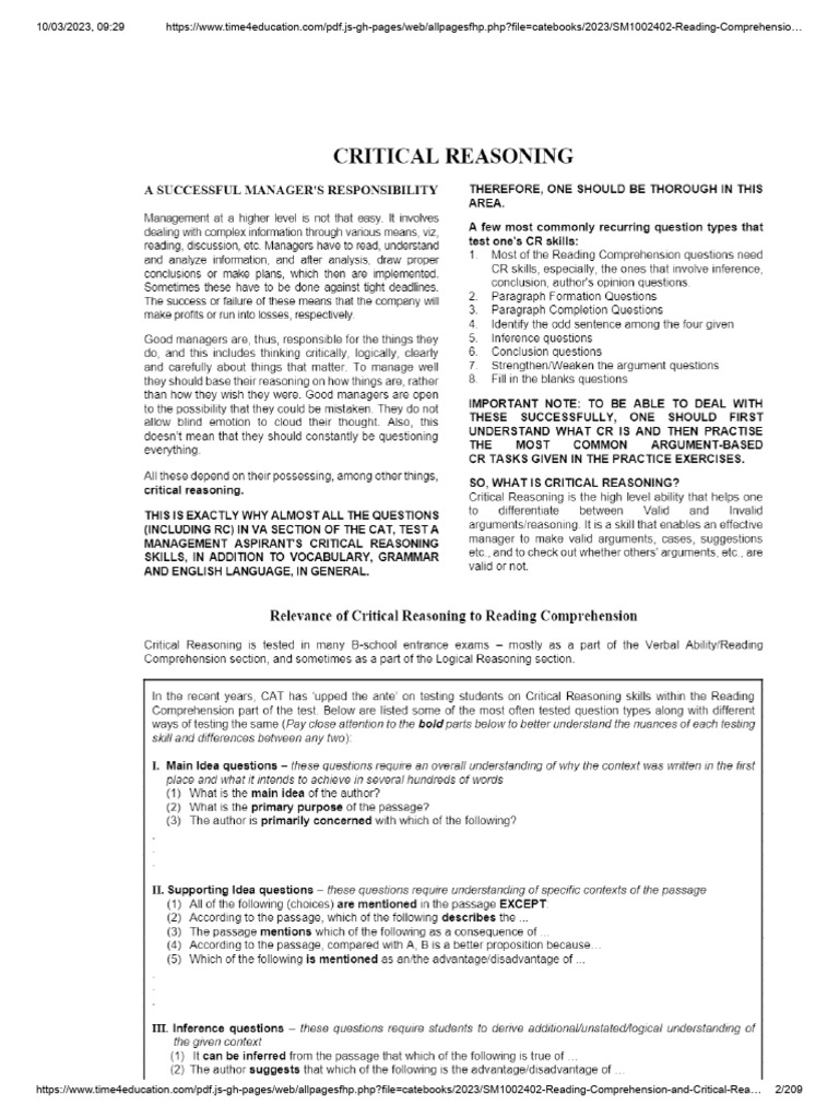 2023 CR RC Book | PDF