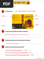 Questionnaire sur "Les Doigts Rouges" | PDF