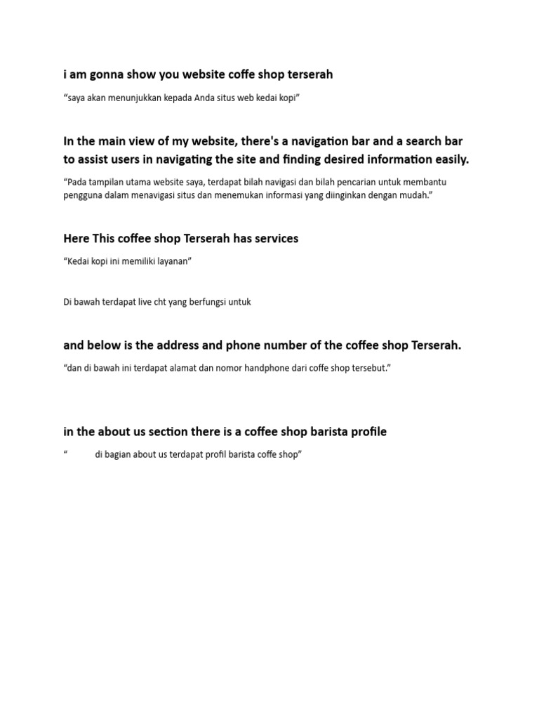 Skrip Presentasi | PDF