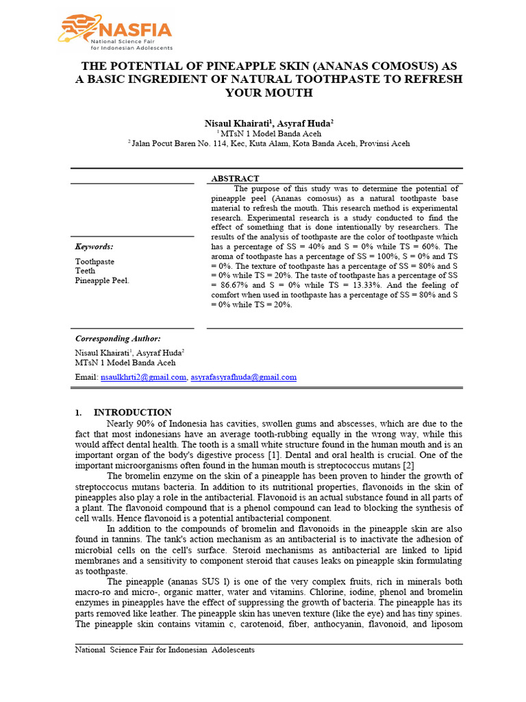 Template Riset Nasfia A N | PDF