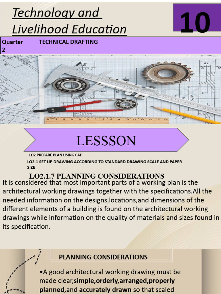 Technical Drafting 10 | PDF | Technical Drawing | Buildings And Structures
