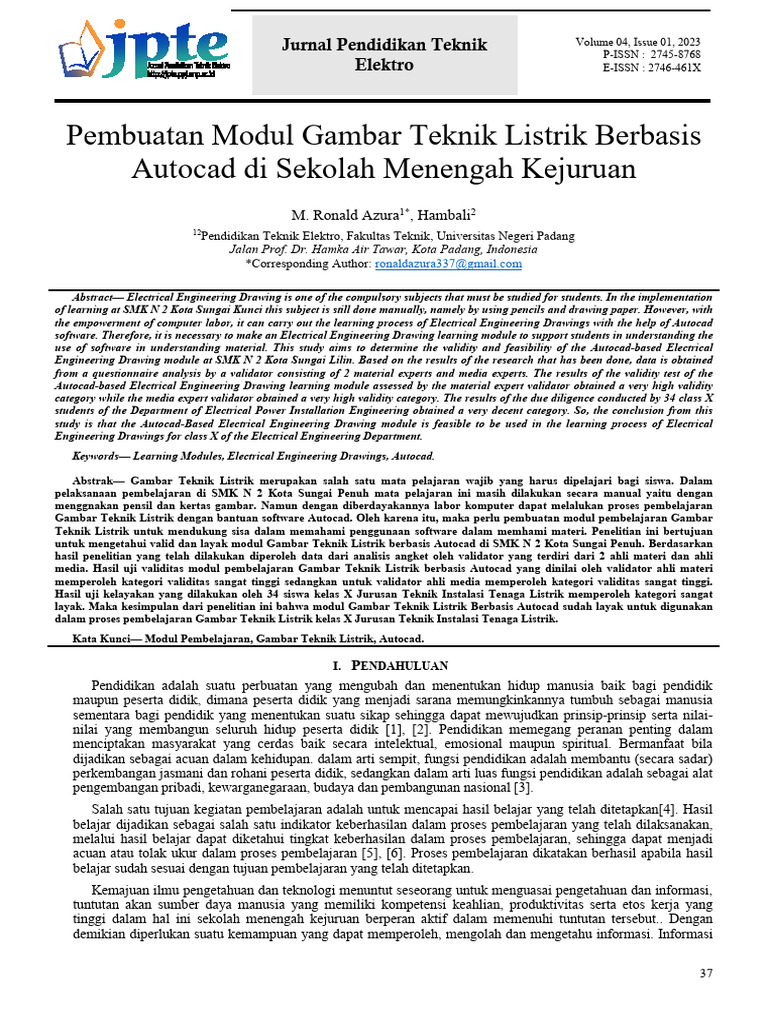 252-Article Text-1107-3-10-20230227 | PDF | Engineering