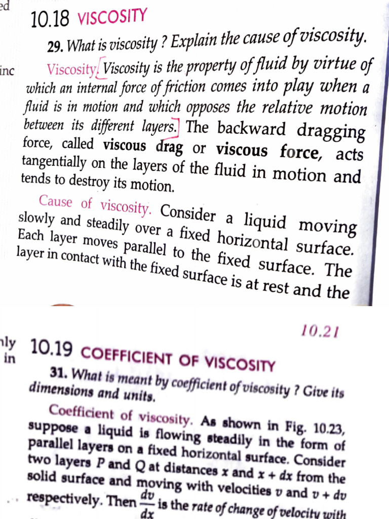 Viscosity | PDF | Viscosity | Fluid Dynamics