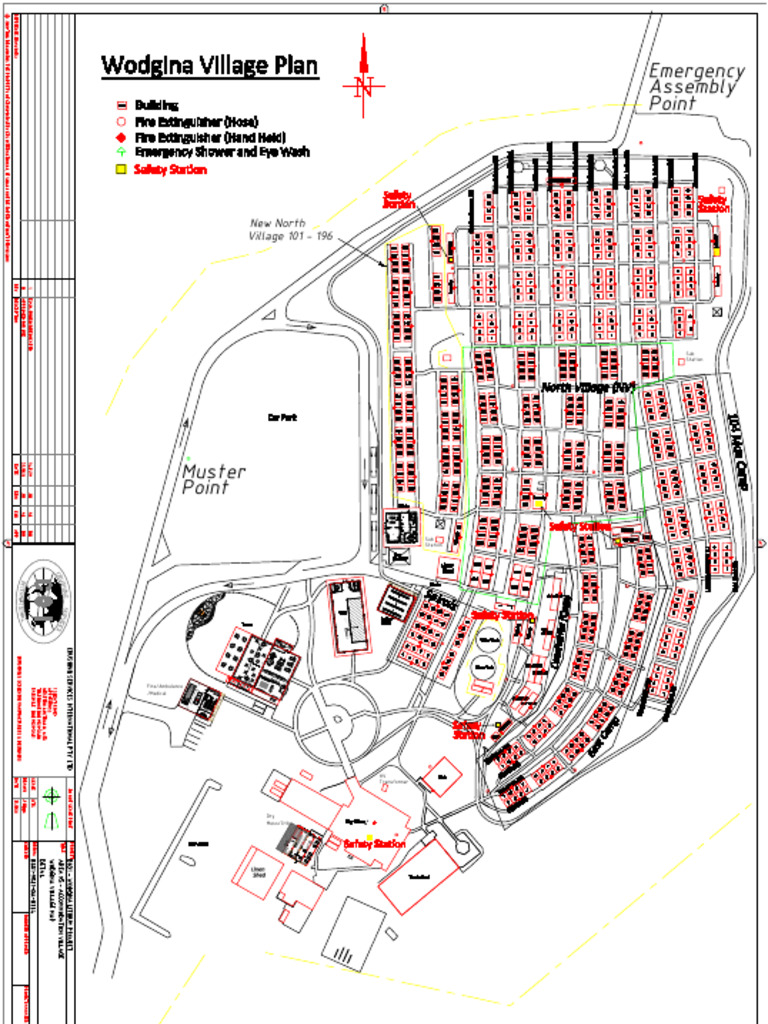 Wodgina Village Map | PDF