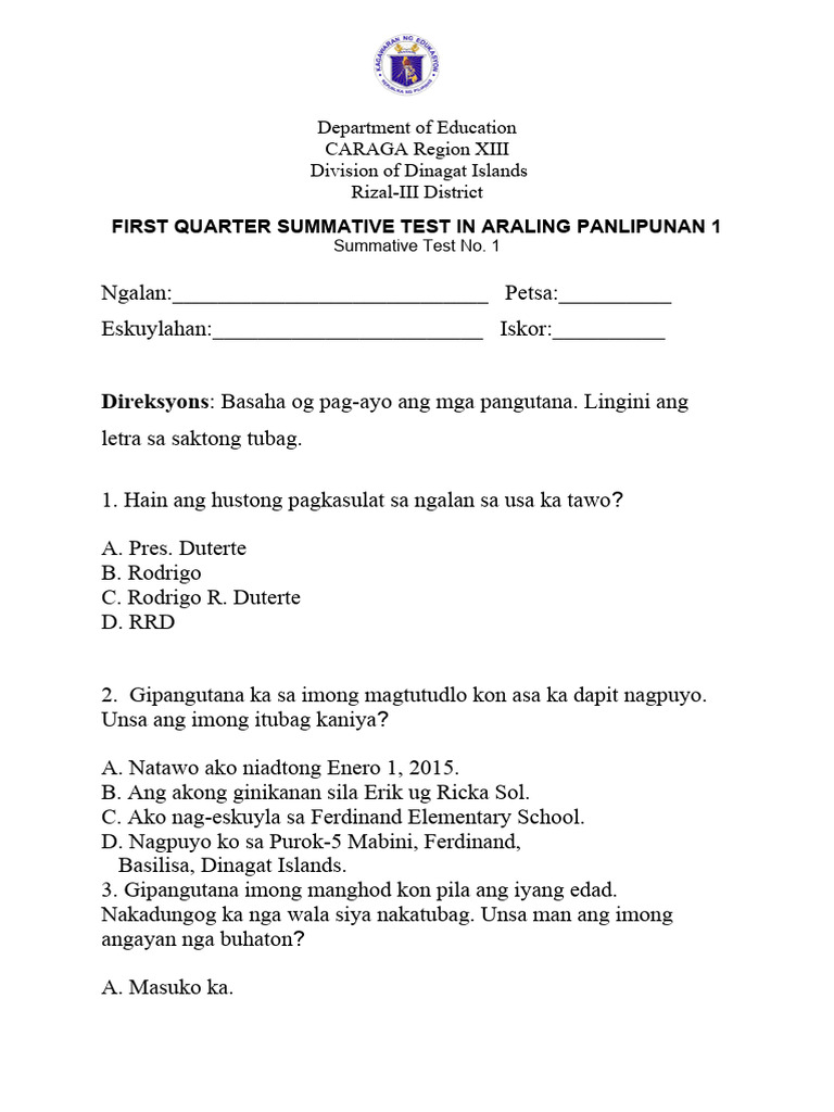 Ap1 Test 1 | PDF