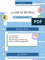 Sanhi at Bunga WORKSHEET | PDF