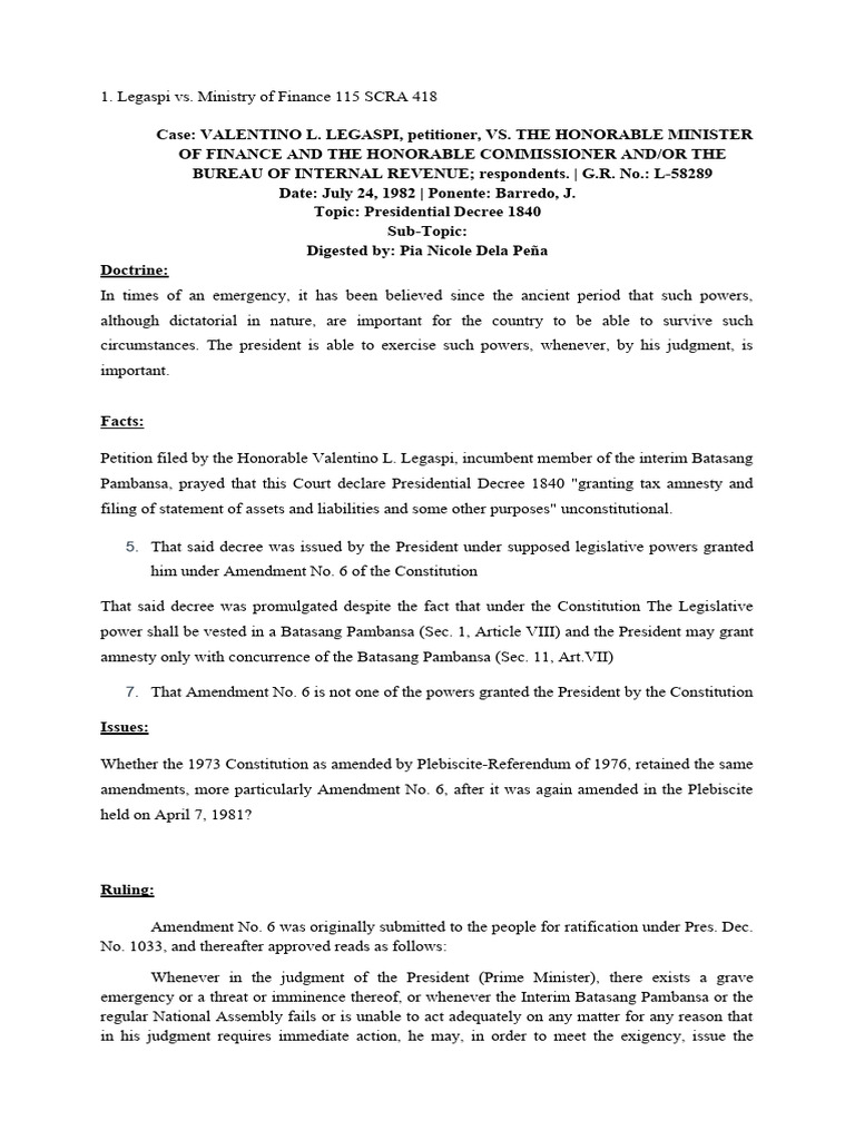 Case Digests Compilation For Statcon | PDF