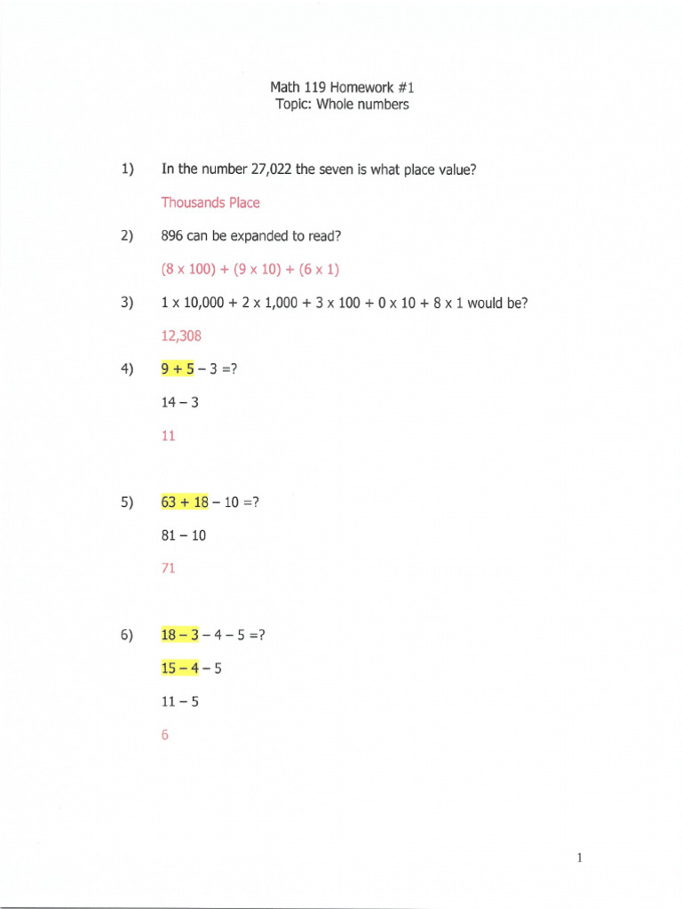 Pre-Quiz 1 With Answers | PDF