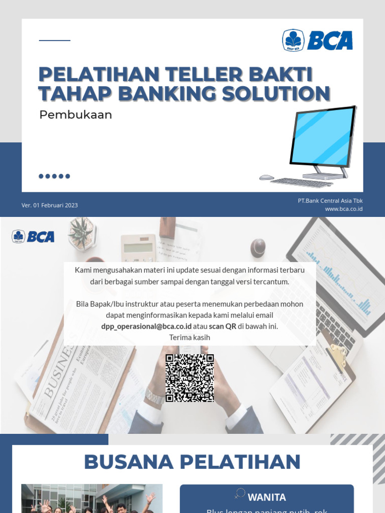 Pelatihan Teller: Transaksi Valas BCA | PDF | Pengelolaan Keuangan ...