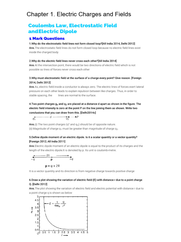 kUwhr3RSi2JsPmpMjkWK | PDF | Electric Field | Electrostatics