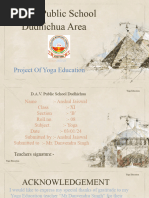 Yoga Presentation | PDF | Hatha Yoga | Yoga