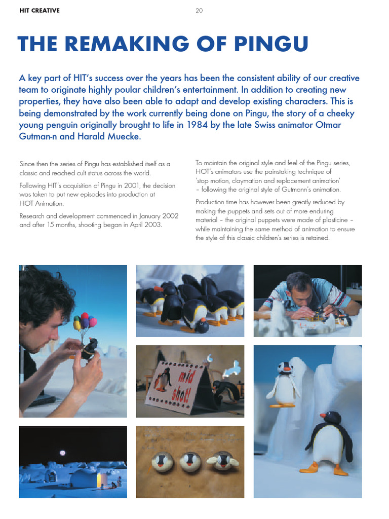 Making of Pingu | PDF