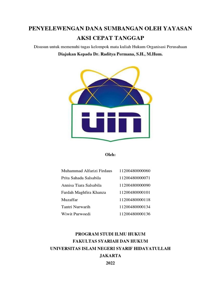 Penyelewengan Dana Yayasan ACT 2022 | PDF | Bisnis | Pengelolaan Keuangan & Uang
