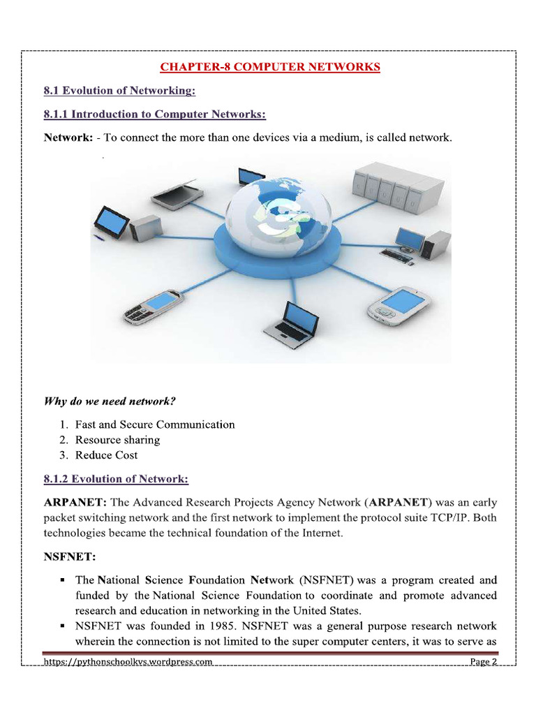 Ip Class 12 Computer Network | PDF