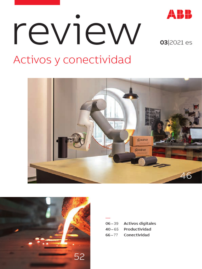 ABB Review 3 2021 ES 72dpi. | PDF | Realidad aumentada | Inteligencia ...