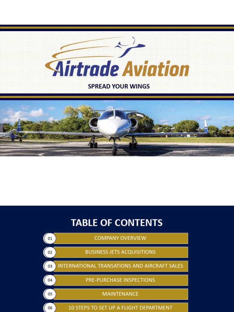 AirTrade Presentation2023NEW1 | PDF | Sales | Investing