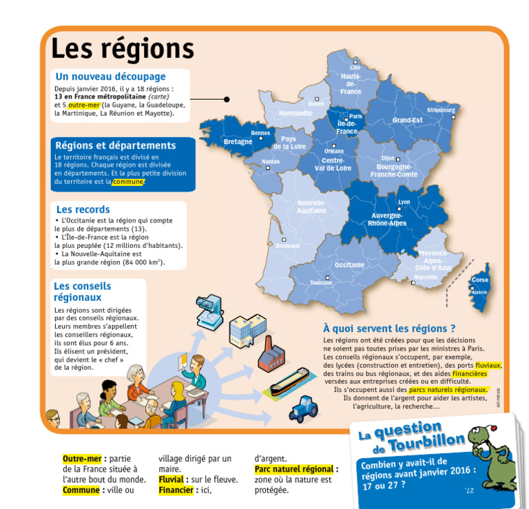 Les Regions de La France | PDF