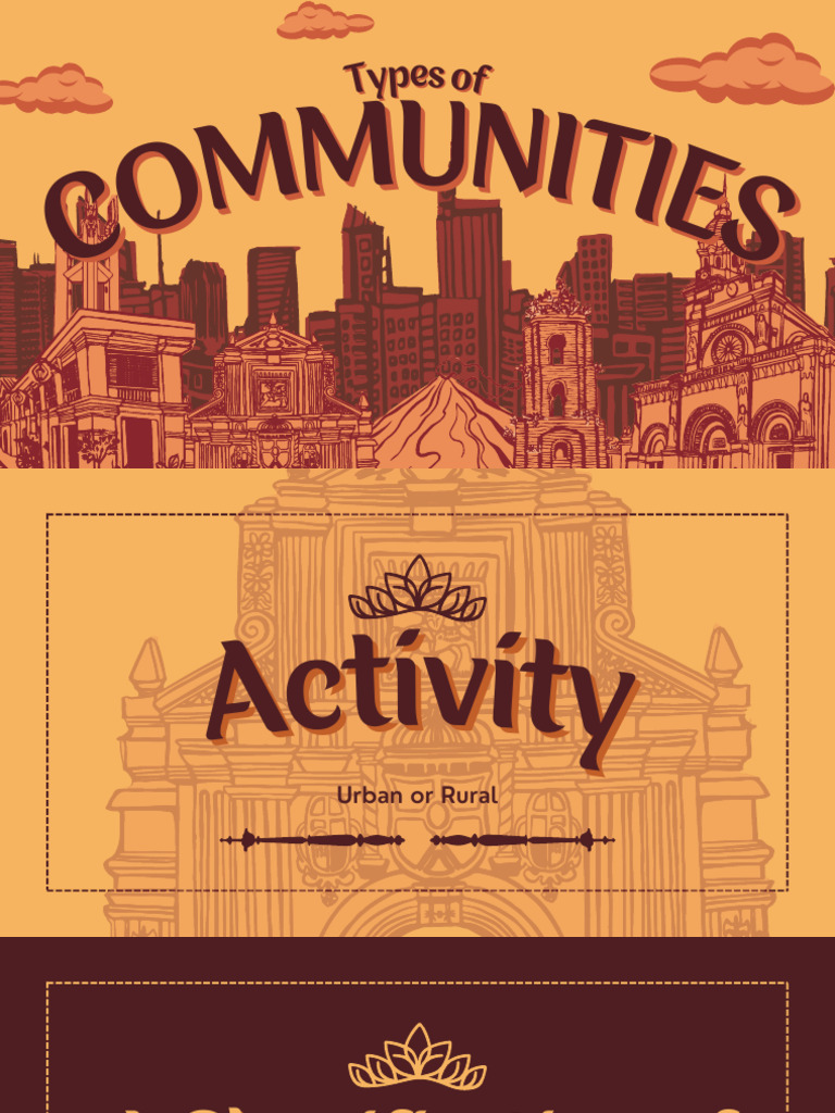 CSC - Types of Communities | PDF