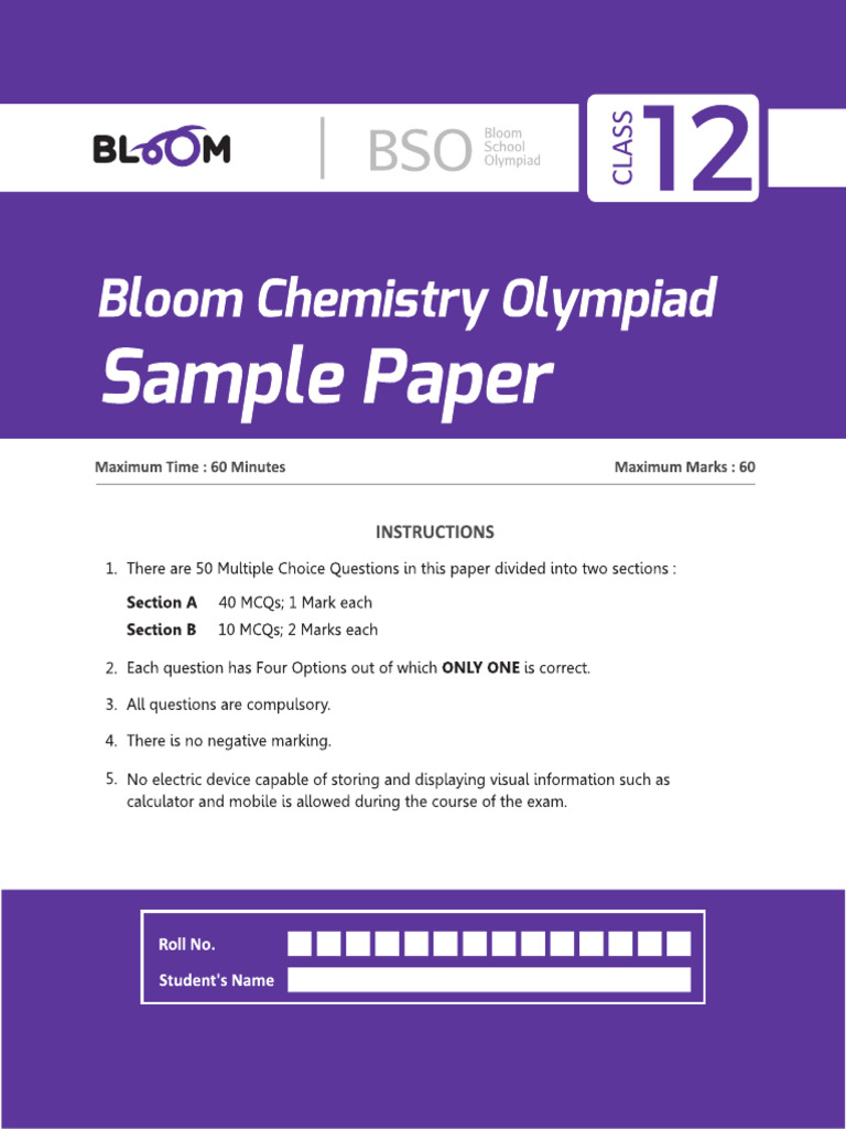 Chemistry Class 12 | PDF