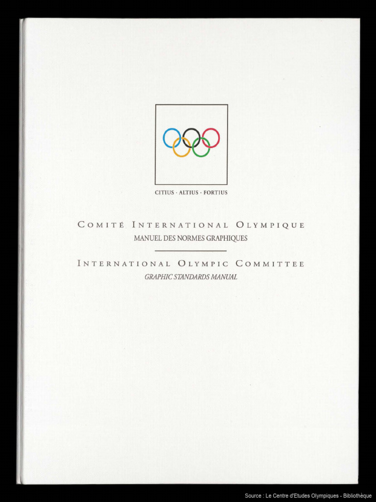 IOC Graphic Standards 1993 ENG-FRE | PDF