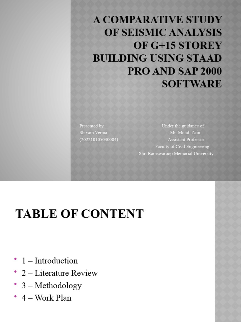 M.Tech ppt | PDF | Computing