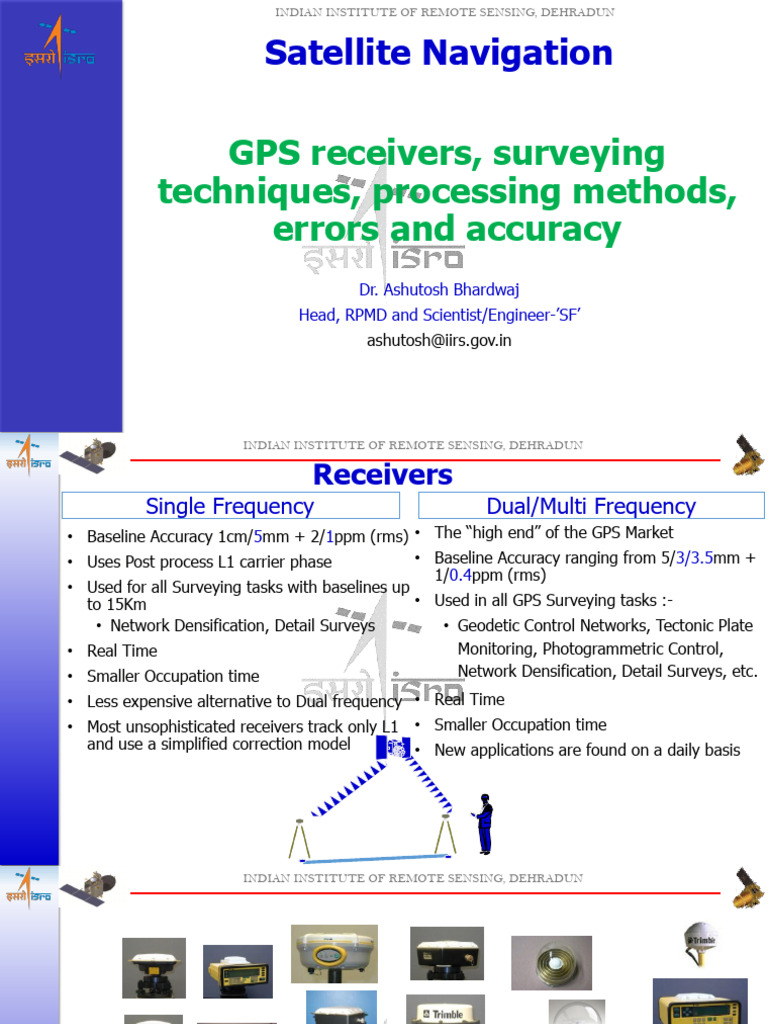 Lecture-III-GNSS-29 09 2023 | PDF
