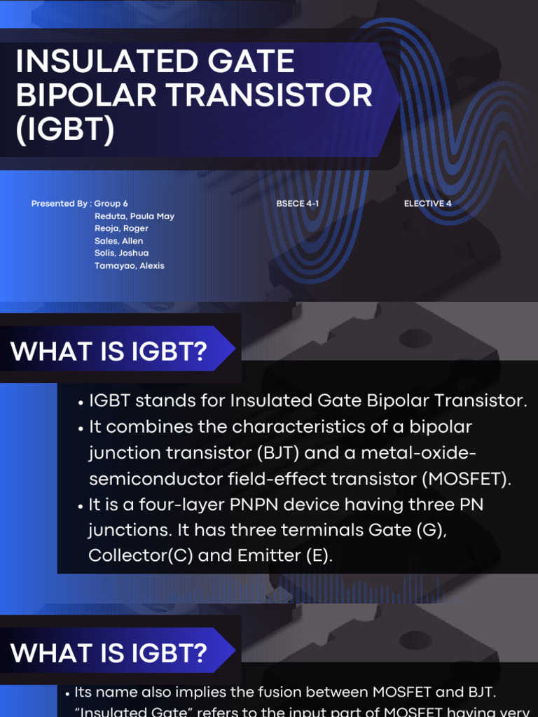 Group 6 | PDF | Bipolar Junction Transistor | Field Effect Transistor