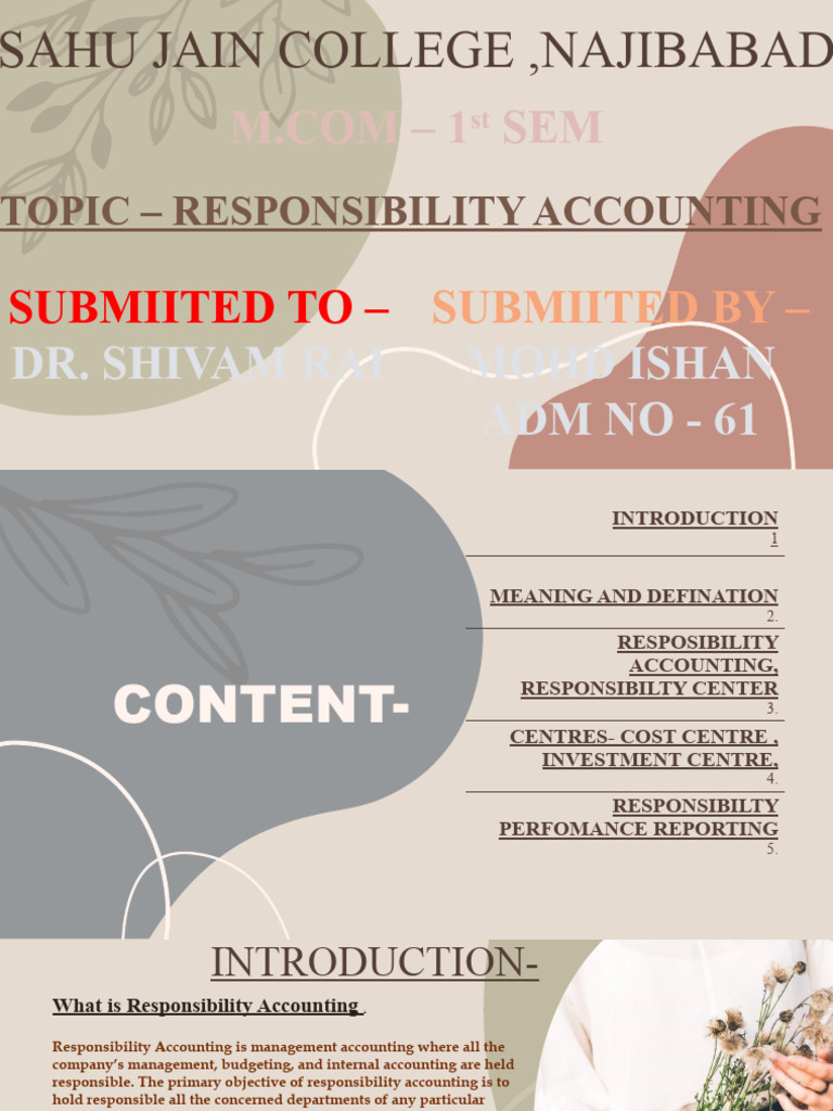 Ishan Mcom | PDF | Revenue | Sales