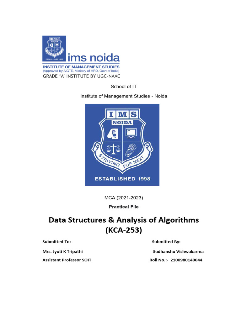 dsaa | PDF | Queue (Abstract Data Type) | Software Engineering dsaa | PDF | Queue (Abstract Data Type) | Software Engineering