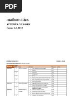 Mathematics Grade 7 - 9 Term 3 Test Framework 2025 | PDF | Shape | Line ...