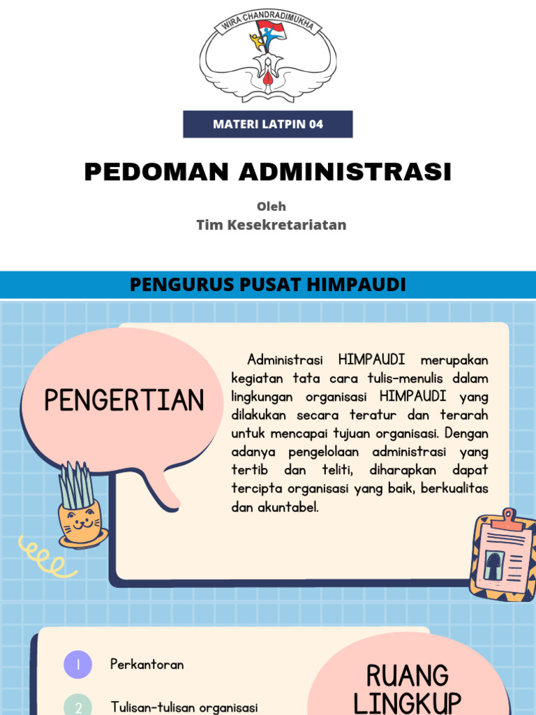 Pedoman Administrasi HIMPAUDI | PDF