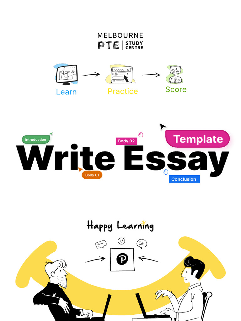 PTE Essay Template With Sample Answers | PDF | Essays | Reason