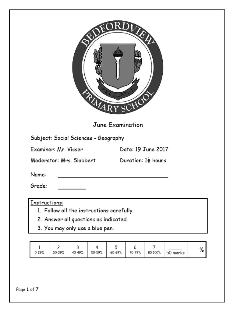June Examination 2 | PDF