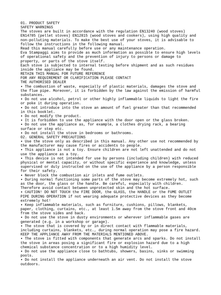 SAFETY | PDF | Stove | Building Engineering
