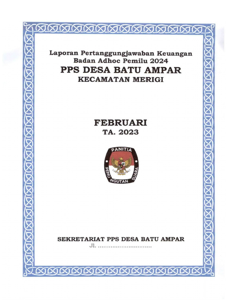 Contoh LPK PPS | PDF